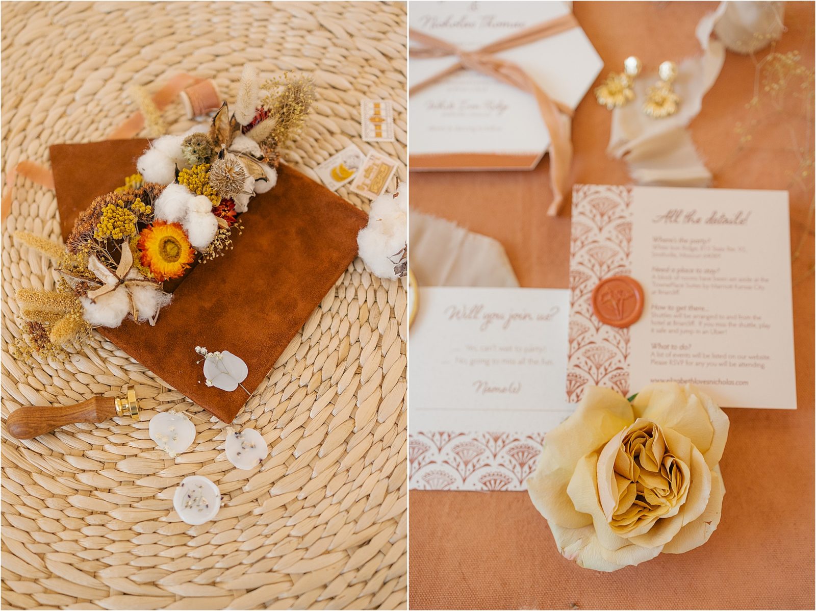 Wild Boho Wedding Inspiration at White Iron Ridge - Missouri Wedding ...