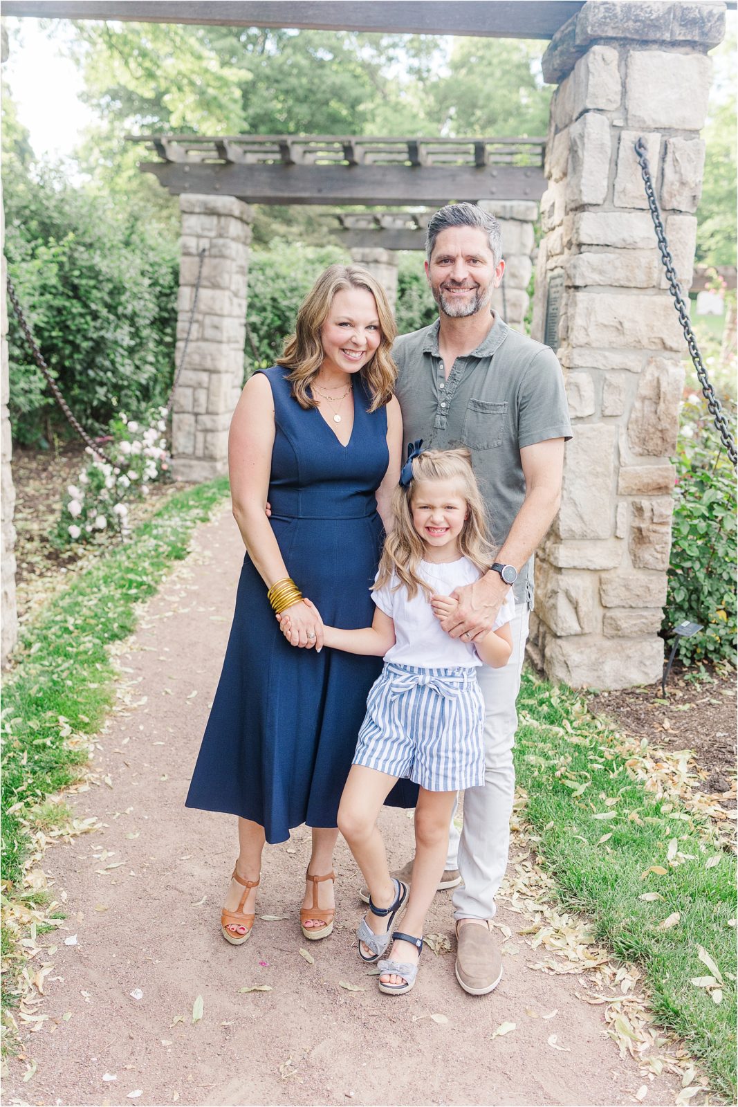 Loose Park Rose Garden family session | Kansas City, MO Photographer ...