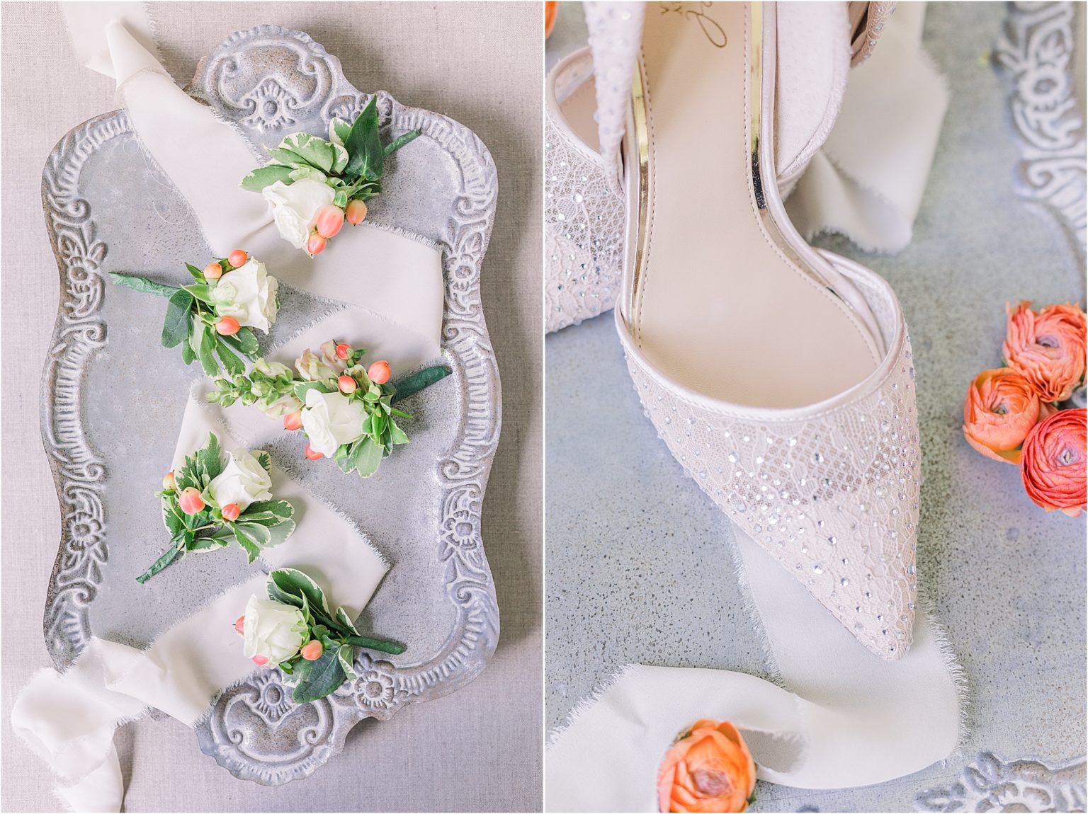 Missouri Summer Wedding | Gorgeous gray palette wedding at The Copper ...